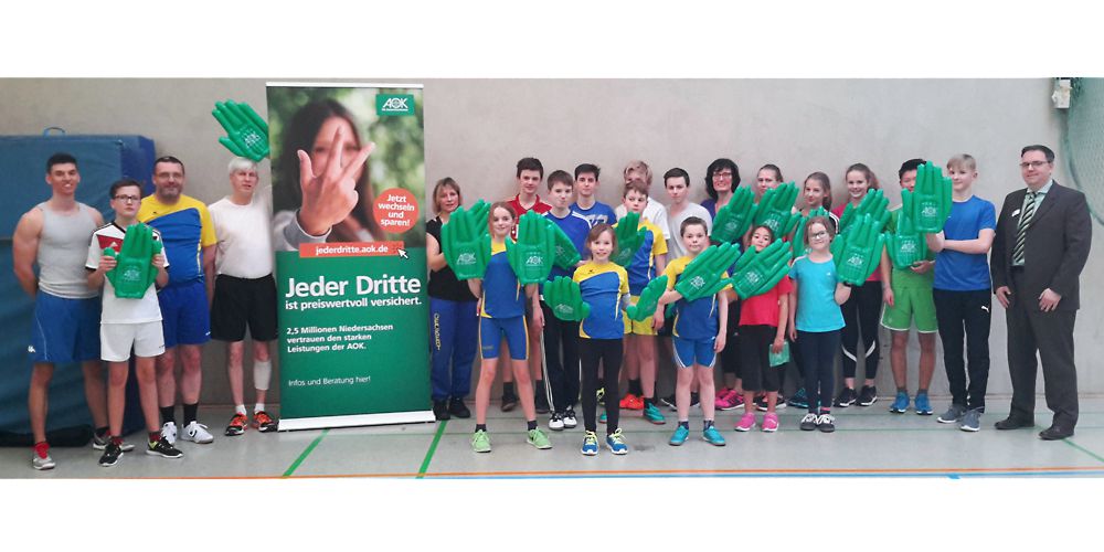 AOK Goslar neuer Förderer der TSG