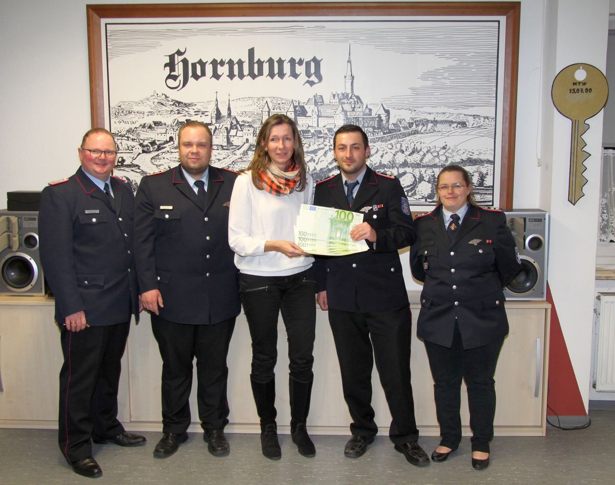 Jugendfeuerwehr Hornburg erhält Spende